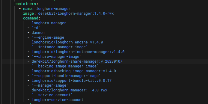 [BUG] Since 1.4.0 RWX volume failing regularly · Issue #5224 · longhorn/longhorn · GitHub
