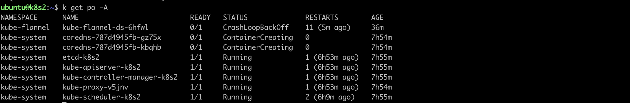 Unable to get flannel working : "Error Registering network: operation not supported" · Issue ...