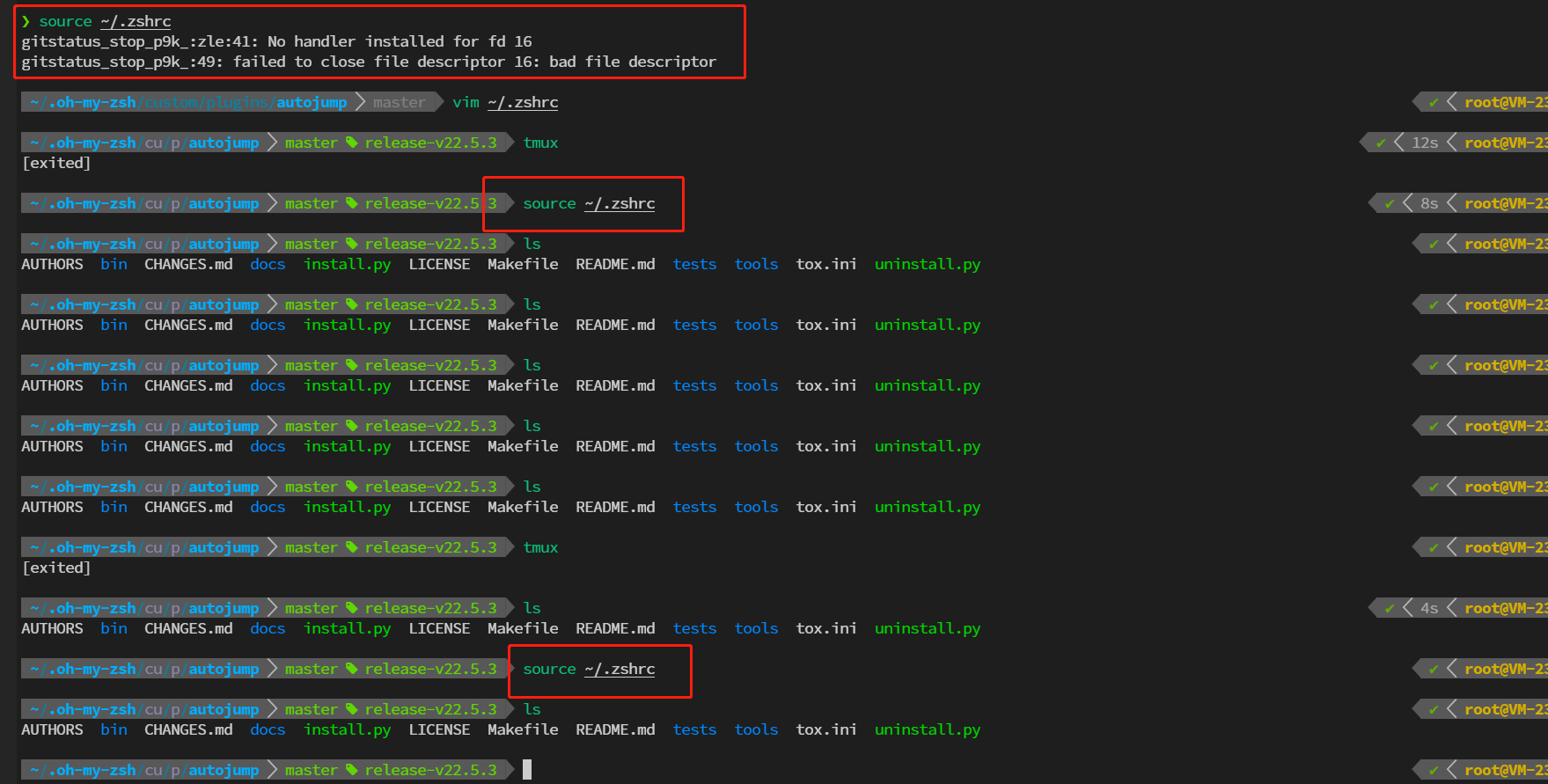 p10k command prompts disappear in tmux · Issue #2355 · romkatv/powerlevel10k · GitHub