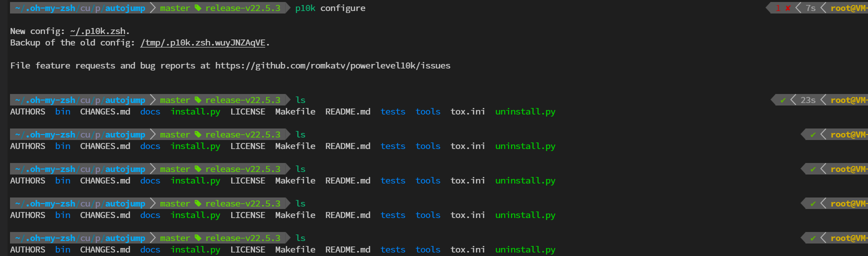 p10k command prompts disappear in tmux · Issue #2355 · romkatv/powerlevel10k · GitHub
