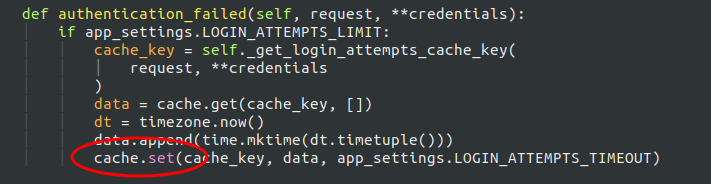Security: ACCOUNT_LOGIN_ATTEMPTS_TIMEOUT is not respected · Issue #2119 · pennersr/django ...