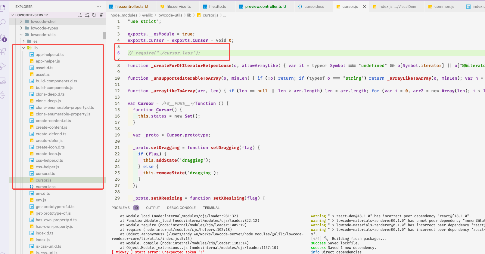 Commonjs有样式文件引入 · Issue 414 · Alibabalowcode Engine · Github 7255