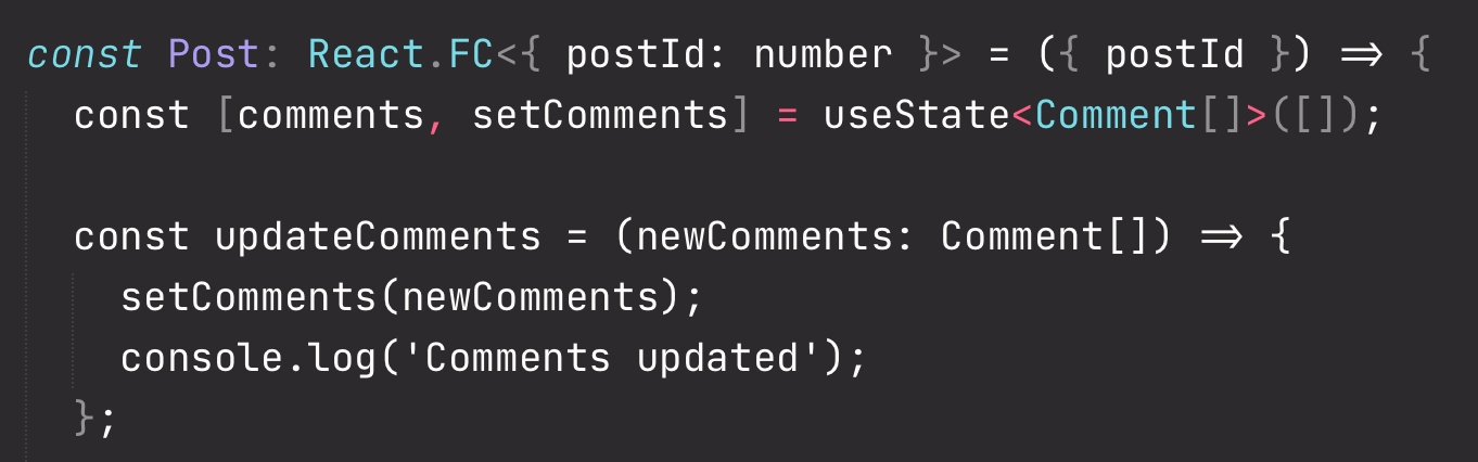 [TSX] Mixup between TS Generics and JSX syntax · Issue #2529 · sublimehq/Packages · GitHub