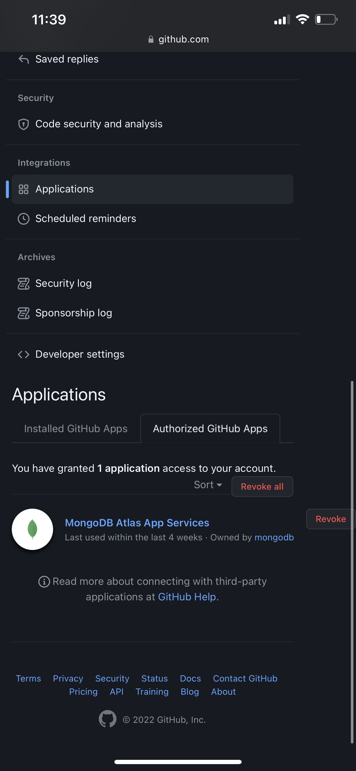 [UI] Settings/Applications issue · community · Discussion #36118 · GitHub