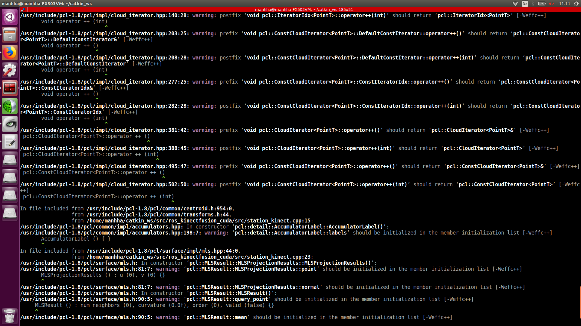 How to disable warnings from pcl during compilation · Issue #2307 · PointCloudLibrary/pcl · GitHub