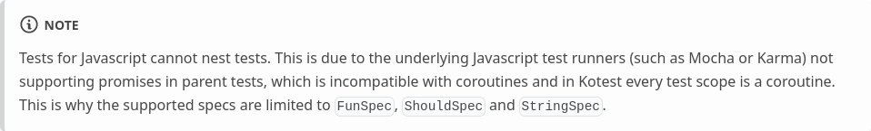 Support Annotation Spec For Js Tests · Issue 2832 · Kotestkotest · Github