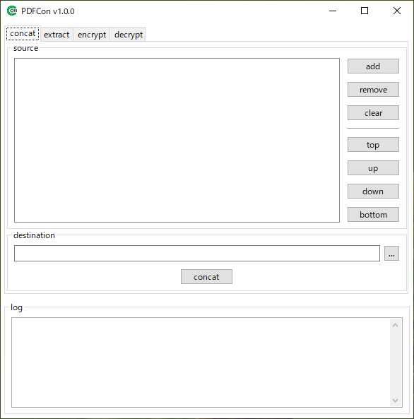 GitHub - ichiro-kazusa/PDFCon: PDFCon; a small pdf manipulating utility.