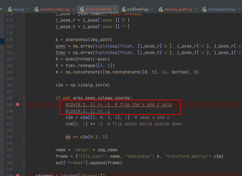 can arcore use for nerf like colmap? · Issue #704 · NVlabs/instant-ngp · GitHub