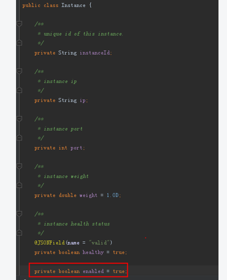 "enabled" and "enable" are Inconsistent · Issue #1007 · alibaba/nacos · GitHub