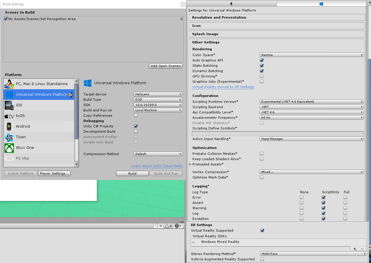 Unable to build for HoloLens · Issue #1422 · microsoft/MixedRealityToolkit-Unity · GitHub