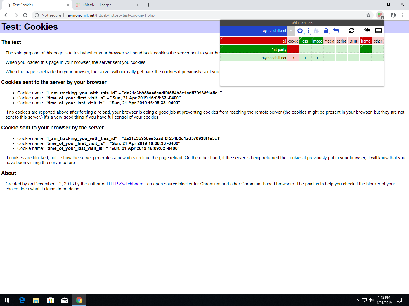 Cookies are not blocked · Issue #137 · uBlockOrigin/uMatrix-issues · GitHub