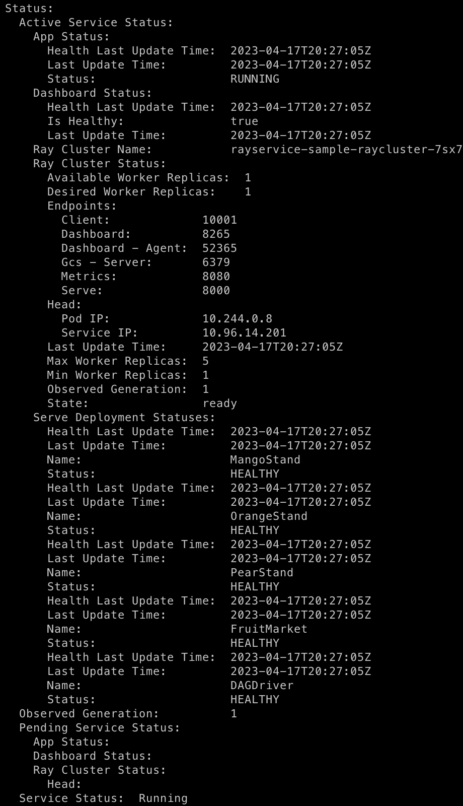 [Bug] RayService restarts repeatedly with Autoscaler · Issue #1030 · ray-project/kuberay · GitHub