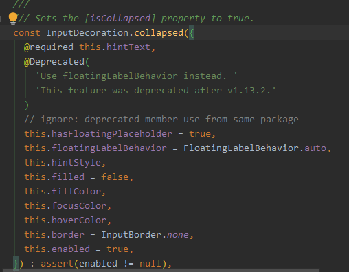 Add prefixIcon and suffixIcon parameters to InputDecoration.collapsed · Issue #61331 · flutter ...