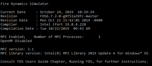 FDS 6.7.2: openMP Disabled · Issue #7720 · firemodels/fds · GitHub