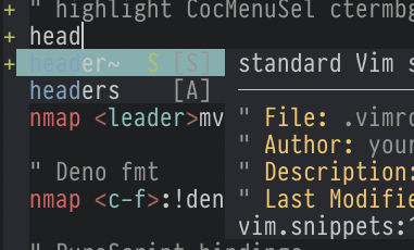 changed highlight group for new autocomplete menu? · Issue #3980 · neoclide/coc.nvim · GitHub