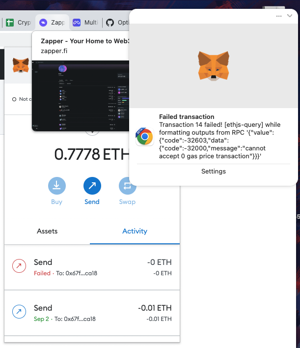 Bug Cannot Send Transactions On Optimism · Issue 15734 · Metamaskmetamask Extension · Github