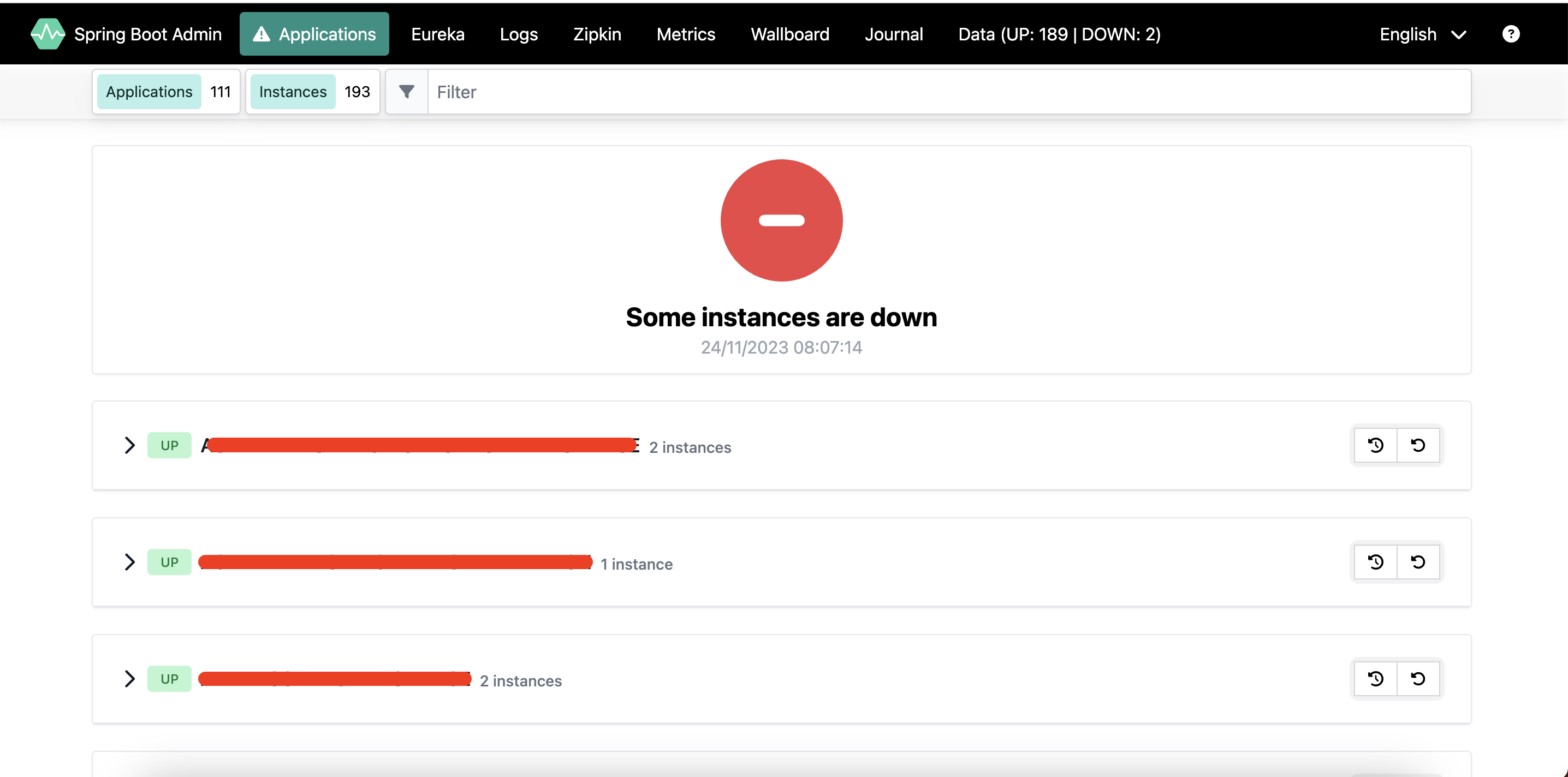 Down instances are no longer visible at the top of the list · Issue #2925 · codecentric/spring ...