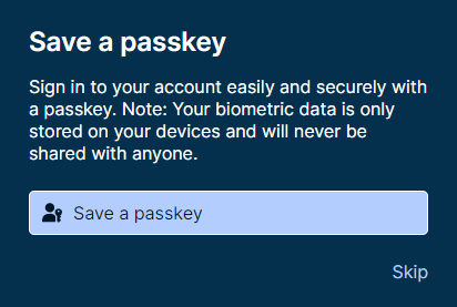 Change passkey wording · Issue #945 · teamhanko/hanko · GitHub