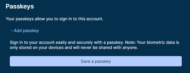 Change passkey wording · Issue #945 · teamhanko/hanko · GitHub