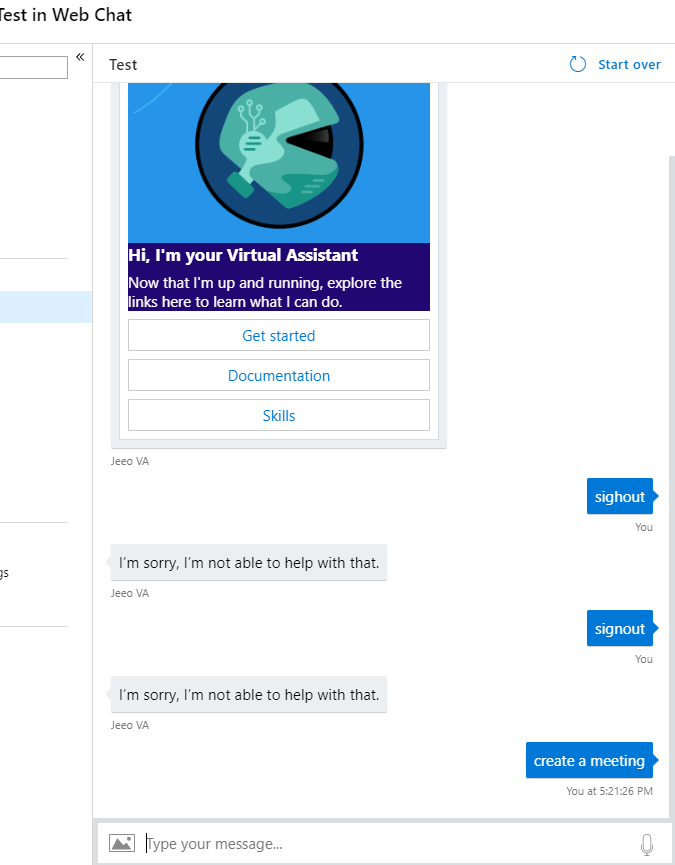 Webchat not showing auth cards · Issue #1449 · microsoft/botframework-solutions · GitHub
