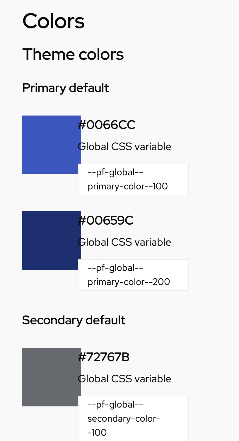 Colors in Colors Page Breaking · Issue #983 · patternfly/patternfly-org · GitHub