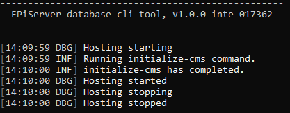 create-cms-database issues · Issue #25 · episerver/netcore-preview · GitHub