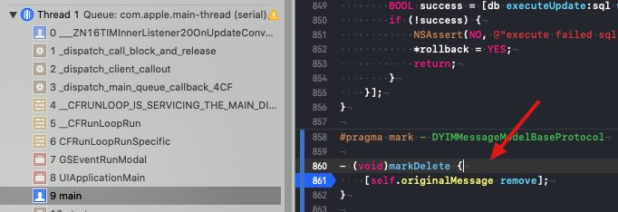 iOS 同时删除多条消息后 crash · Issue #501 · TencentCloud/TIMSDK · GitHub
