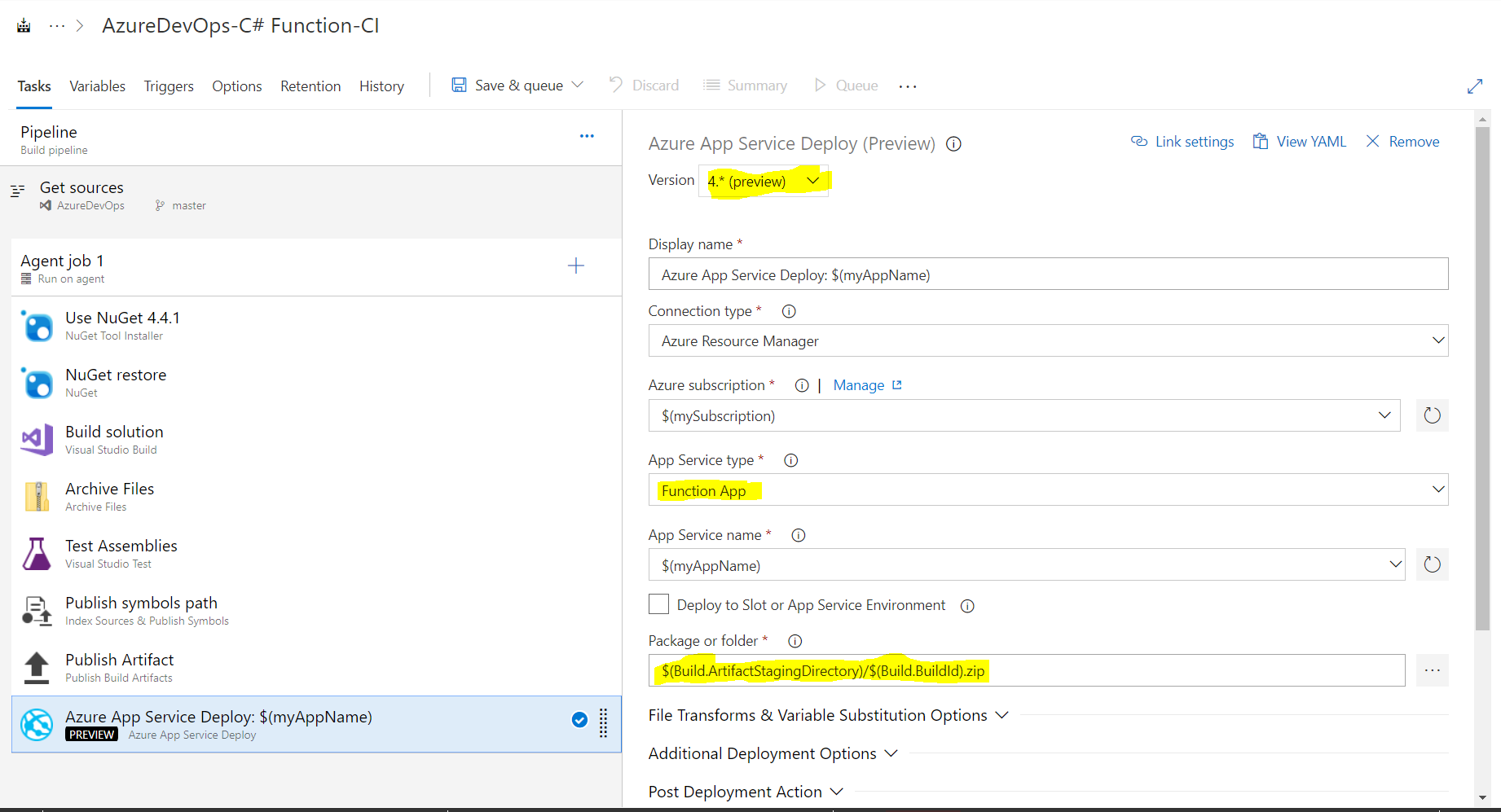 App Service Publish: An error was encountered when processing operation 'Delete Directory' on 'D ...