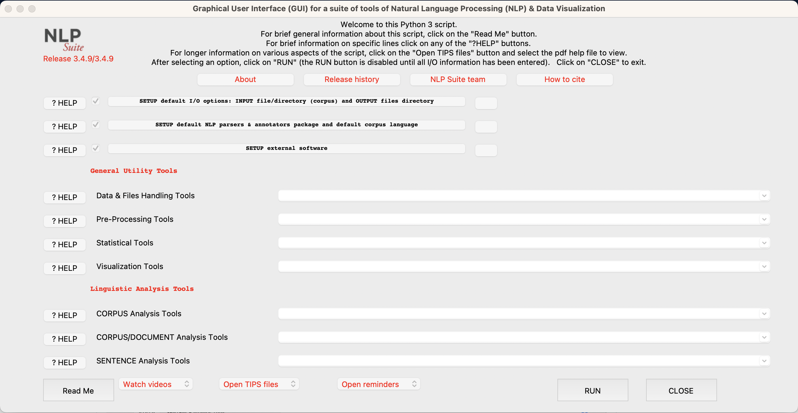 Bug Always Prompted To Select Software Directory When Opening Main Menu · Issue 1017 · Nlp
