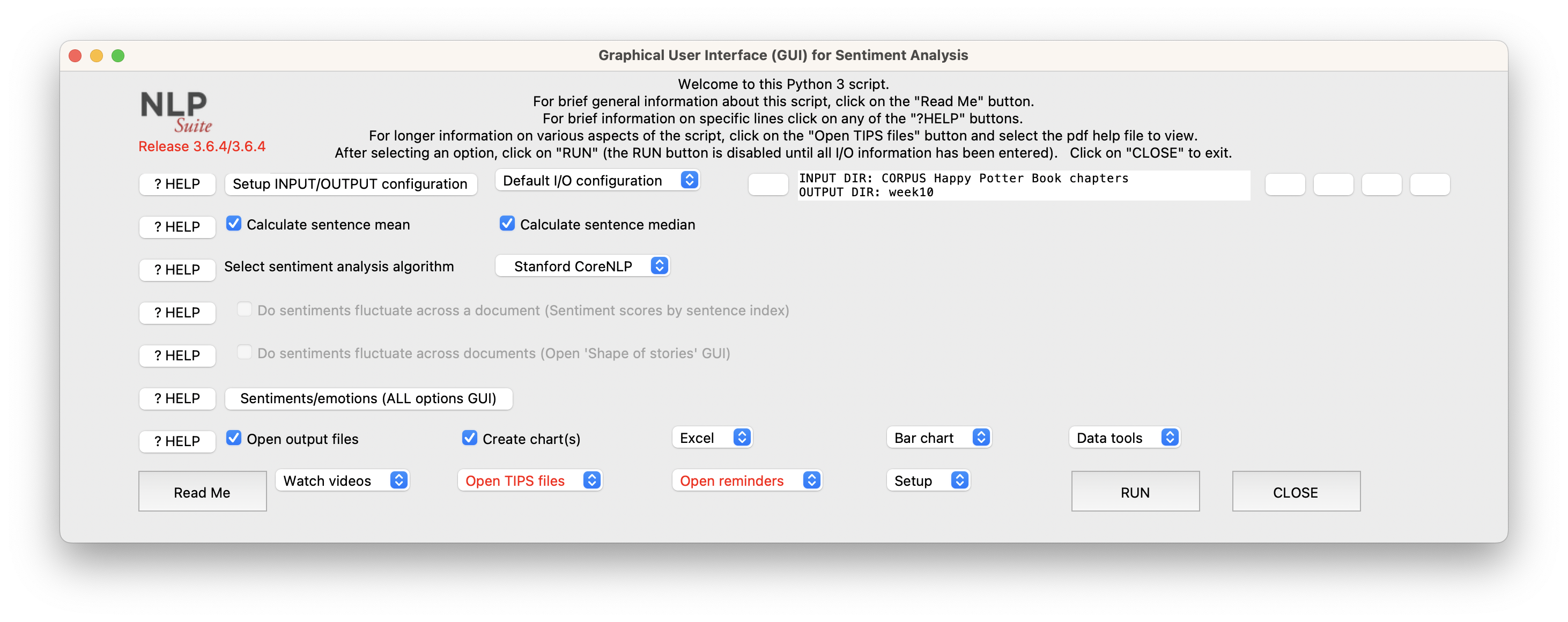 [BUG]: Sentiment Analysis GUI has shape of stories checkbox disabled · Issue #1054 · NLP-Suite ...