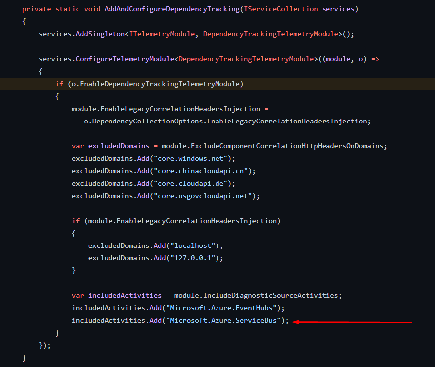 How to enable Azure.Messaging.ServiceBus traces · Issue #2511 · microsoft/ApplicationInsights ...