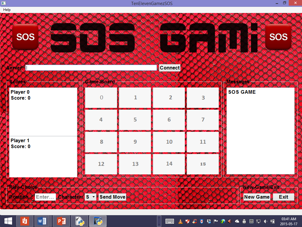 GitHub - Sibabalwe-Qamata/SOS-game: SOS Game developed using python ...