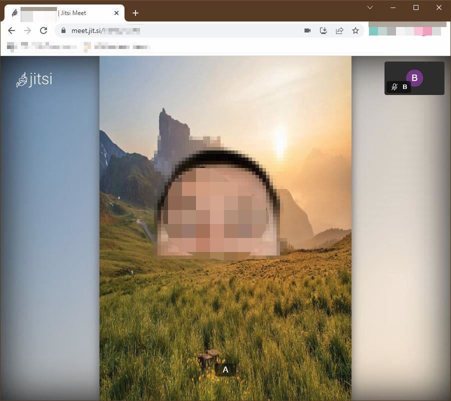 If an Android device is rotated with background selected, the video area is split. · Issue ...