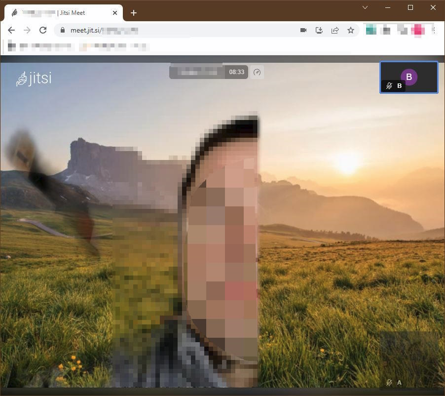 If an Android device is rotated with background selected, the video area is split. · Issue ...