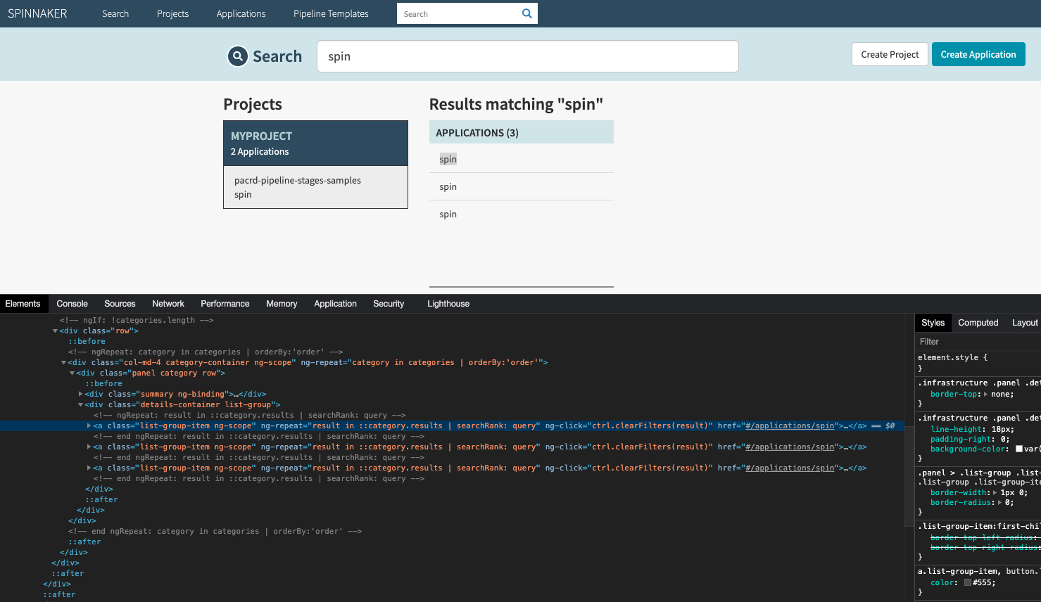 Searching components show duplicate results · Issue #6261 · spinnaker/spinnaker · GitHub
