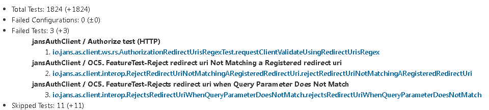 Support redirect_uri regular expression matching · Issue #348 · JanssenProject/jans · GitHub