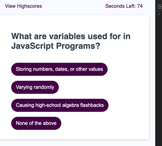 GitHub - mrramontorres/code-quiz