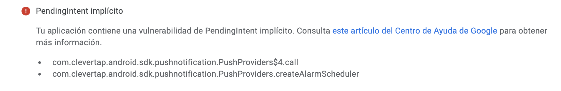 SDK has the Implicit PendingIntent Vulnerability · Issue #232 · CleverTap/clevertap-android-sdk ...