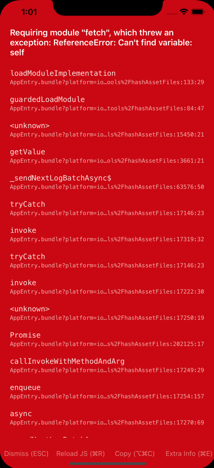Importing Sentry causes error regarding `fetch`. · Issue #424 · getsentry/sentry-react-native ...