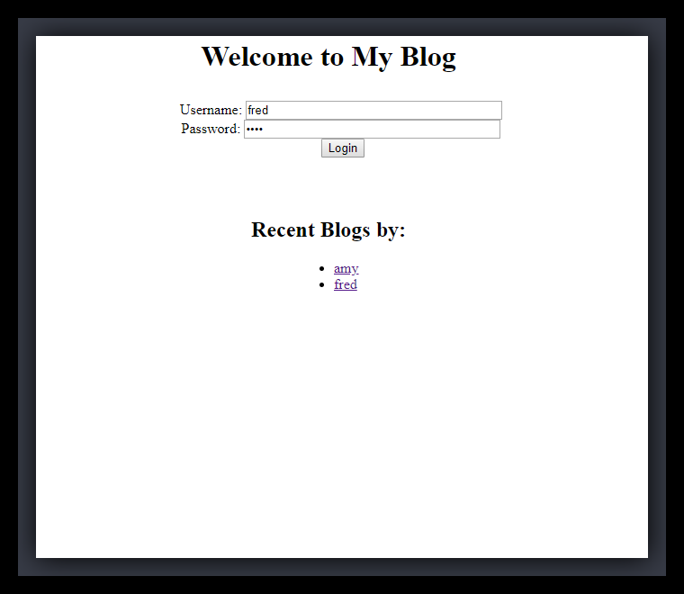 GitHub - Rudy02/Blog_application: Interactive Website that allows users ...