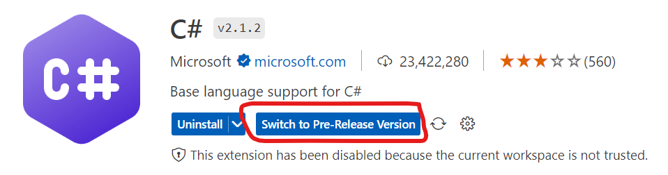 V2 2 10 Released · Dotnet Vscode Csharp · Discussion 6320 · Github