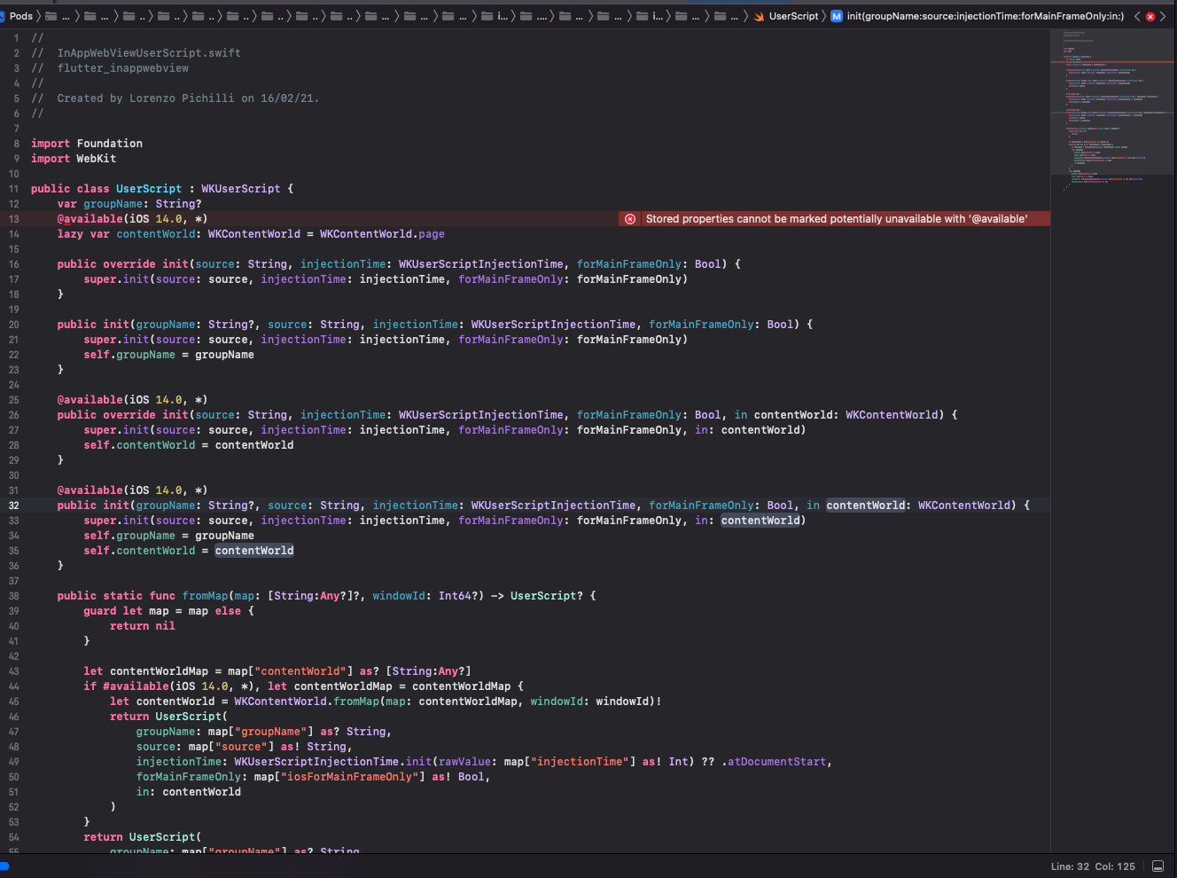 Xcode 14 Build Error Stored Properties Cannot Be Marked Potentially Xcode 14 Build Error Stored Properties Cannot Be Marked Potentially