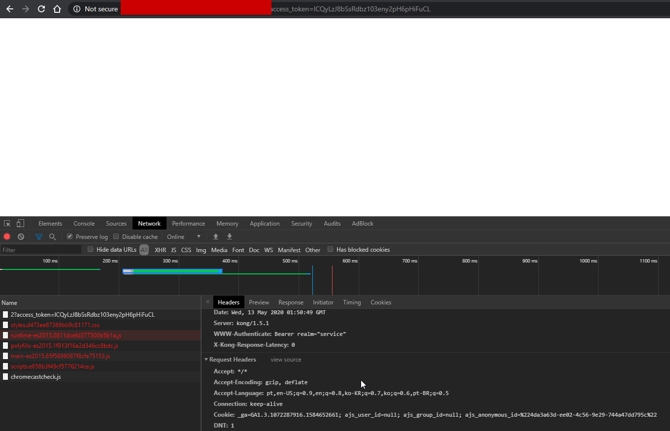 Kong Key Authentication Is Not Authorizing The Javascript And Css Files In Html Page · Issue