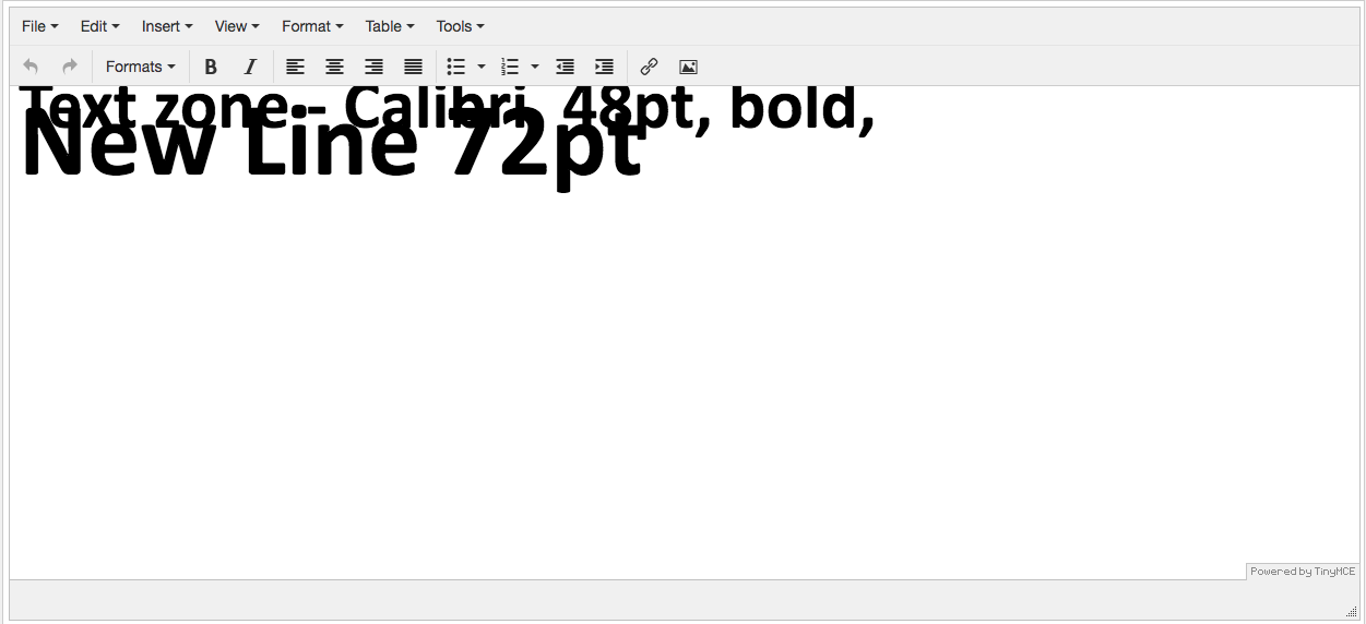 Regression: Lines overlaps when they have different font-size after ...