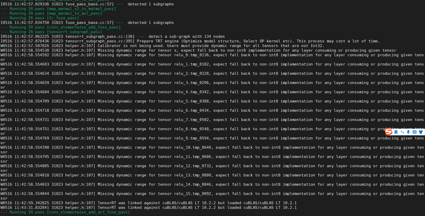 Paddle-TRT fp16模式比int8模式要快，模型是OCR QAT得到的模型INT8模式与TRT FP32速度差不多 · Issue #42792 · PaddlePaddle ...