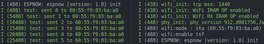 ESP-NOW: encrypted messages from unknown peers are ignored but ...