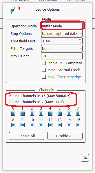 There is no 32 channels in "buffer mode" for U3Pro32 on USB 2.0 · Issue #524 · DreamSourceLab ...