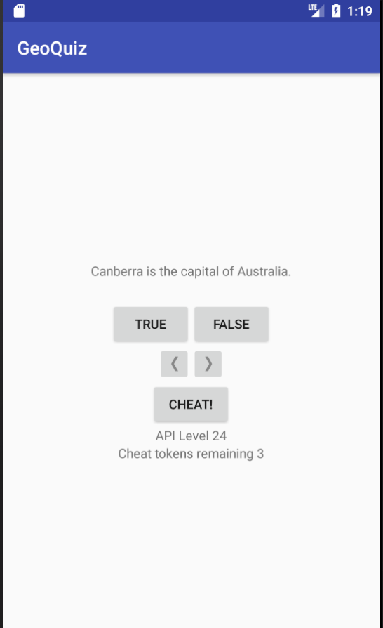 GitHub - brycesulin/GeoQuiz: Android Mobile Development Project that is a Quiz-like app