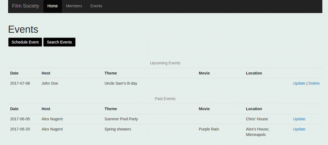 GitHub - nugeal/MovieClub: A Java Web application built using JSPs and ...
