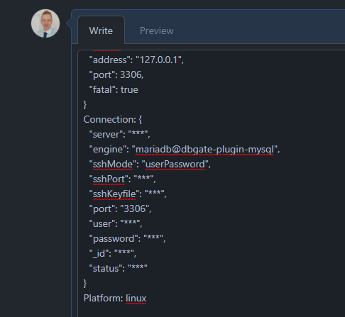 BUG: Connect failed: connect ECONNREFUSED 127.0.0.1:3306 · Issue #271 · dbgate/dbgate · GitHub